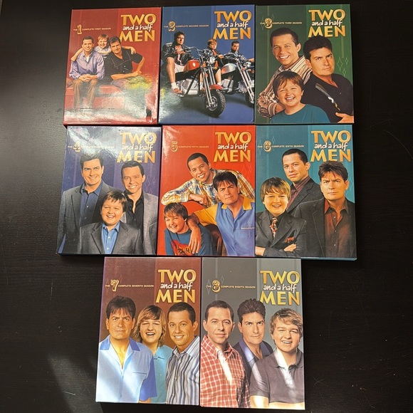 Warner Bros. | Media | Two And A Half Men Dvd Set Seasons To 8 The ...